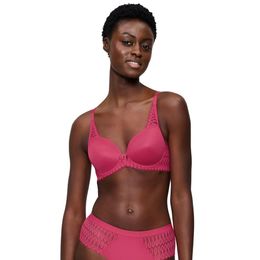 Triumph B&uuml;gel-BH "Aura Spotligt" in Pink - 55% | Gr&ouml;&szlig;e 80B | Damen-bhs