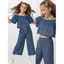 Denokids 2tlg. Outfit in Blau - 63% | Gr&ouml;&szlig;e 128 | Kinder-oberteile