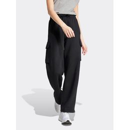 Adidas Cargohose in Schwarz - 51% | Gr&ouml;&szlig;e L | Damenhosen
