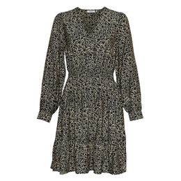 MOSS COPENHAGEN Kleid "Karitta Setara" in Beige/ Schwarz - 77% | Gr&ouml;&szlig;e S | Damen-kleider