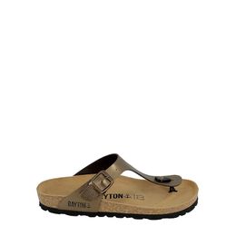 BAYTON Zehentrenner "Mercure" in Bronze - 60% | Gr&ouml;&szlig;e 38 | Damen-sandalen