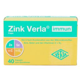 Verla-Pharm Arzneimittel GmbH & Co. KG 3x Zink Verla immun Caps 40 St