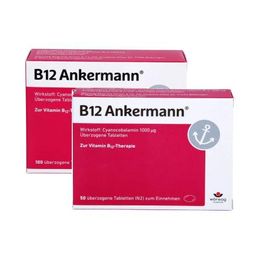 W&Ouml;RWAG PHARMA B12 Ankermann &uuml;berzogene Tabletten 150 St