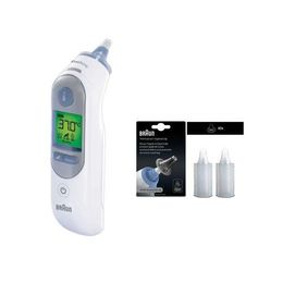 KAZ Europe SA Braun Thermoscan Schutzkappen LF40 + 7 IRT6520 Ohrthermometer 1 St