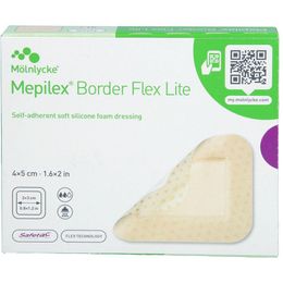 EMRA-MED Arzneimittel GmbH Mepilex Border Flex Lite Schaumverband 4x5 cm 10 St