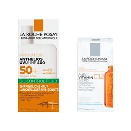 L'Or&eacute;al ROCHE-POSAY Pure Vitamin C12 Serum + Anthelios Oil Control Fluid UVMune 400 80 ml