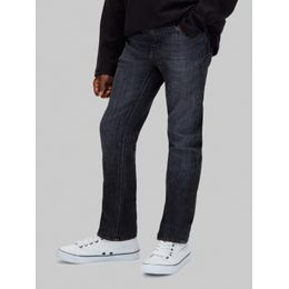 Jungen 5-Pocket-Jeansdenim schwarz, Gr. 14, Calvin Klein Jeans, Denim/Jeans, Obermaterial: 100% Baumwolle, Jeans, Slim Fit, Stretch-Denim