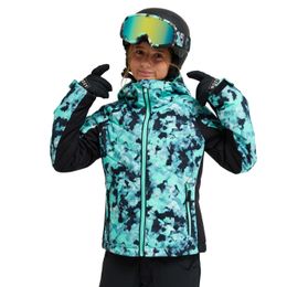Roxy Kinder Snowboardjacke "Snowdrift 10K", gr&uuml;n, Gr. 16, Obermaterial: 55% Polyester, 45% Polyester., Jacken
