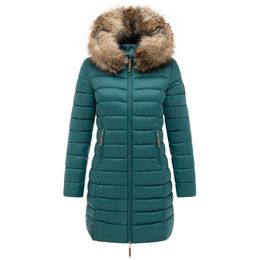Marikoo Damen Steppmantel "Rose-Stepp"ocean gr&uuml;n2, Gr. M, Oberstoff: 100% Nylon. Futter: 100% Polyester. Wattierung: 100% Polyester. &Auml;rmelfutter: