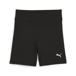 Puma Kinder Leggings "Train All Day ESS Hochgeschnittene Radlerhose M&auml;dchen"schwarz, Gr. 176, unifarben, Obermaterial: 85% Polyester, 15% Elasthan.