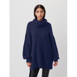 LEGER Damen Strickpullover "Juna, LeGer by Lena Gercke", blau, Gr. 42, Strick, Obermaterial: 56% Polyacryl, 44% Polyamid, Pullover, Loose fit mit