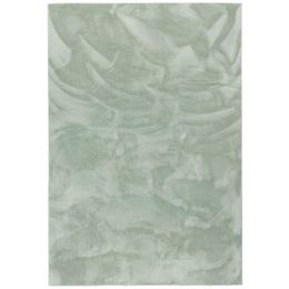 Pergamon Fellteppich, Gr&uuml;n, Textil, 160x230 cm, Teppiche & B&ouml;den, Teppiche, Fellteppiche