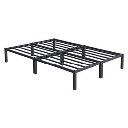 ML-Design Metallbett, Anthrazit, Metall, Rechteckig, 140x200 cm, Schlafzimmer, Betten, Metallbetten