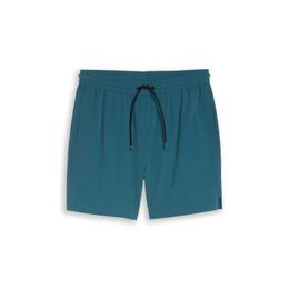 Tom Tailor Denim Herren Ultralight Relaxed Fit Shorts, gr&uuml;n, Uni, Gr. M