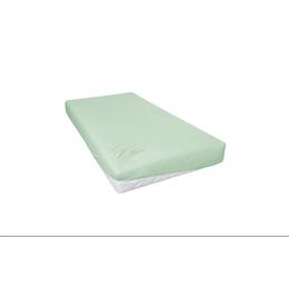 Hahn Haustextilien Spannbetttuch Jersey Eukalyptus 90-100x200 cm