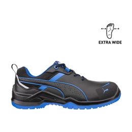 PUMA Safety KRYPTON LOW EXTRA WIDE Safety Shoe S3S ESD Schwarz / 47