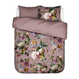 Essenza Wendebettw&auml;sche Fleur, Lila, Textil, Blume, 200x200 cm, Oeko-Tex&reg; Standard 100, Schlaftextilien, Bettw&auml;sche, Bettw&auml;sche, &Uuml;bergr&ouml;&szlig;en-Bettw&auml;sche