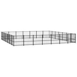 vidaXL Outdoor Hundezwinger Stahl 6,79 m, 6,79 m, 1 m