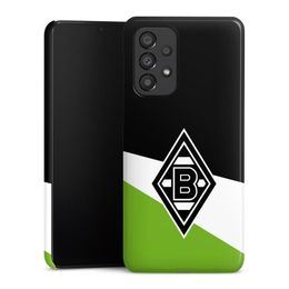 DeinDesign Galaxy A33 5G Handy Premium Case Smartphone Handyh&uuml;lle Schutzh&uuml;lle gl&auml;nzend Gladbach Official Licensed Product Borussia M&ouml;nchengladbach Premium Case