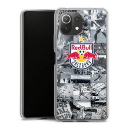 DeinDesign Xiaomi Mi 11 Lite 5G NE Handy Silikon H&uuml;lle Case transparent Handyh&uuml;lle Red Bull Fc Red Bull Salzburg Salzburg Silikon Case