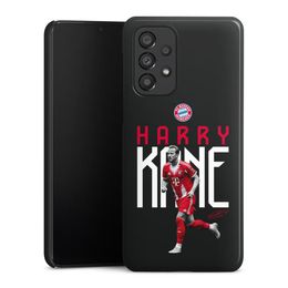 DeinDesign Galaxy A33 5G Handy Premium Case Smartphone Handyh&uuml;lle Schutzh&uuml;lle gl&auml;nzend Harry Kane Fc Bayern M&uuml;nchen Official Licensed Product Premium Case