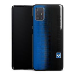 DeinDesign Galaxy A51 Handy Hard Case Schutzh&uuml;lle schwarz Smartphone Backcover Logo Hsv Transparent Hard Case