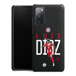 DeinDesign Galaxy S20 FE Handy Premium Case Smartphone Handyh&uuml;lle Schutzh&uuml;lle gl&auml;nzend Official Licensed Product Fc Bayern M&uuml;nchen Luis Diaz Premium Case
