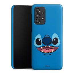 DeinDesign Galaxy A33 5G Handy Premium Case Smartphone Handyh&uuml;lle Schutzh&uuml;lle gl&auml;nzend Disney Lilo & Stitch Official Licensed Product Premium Case