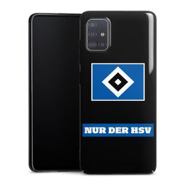 DeinDesign Galaxy A51 Handy Hard Case Schutzh&uuml;lle schwarz Smartphone Backcover Hamburger Sv Statement Hsv Hard Case