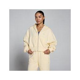 Myprotein MP Damen Lightweight Loopback Zip Through Hoodie - Butter - XXL