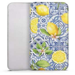 DeinDesign iPhone 16 Pro Max Handy H&uuml;lle Tasche Sleeve Socke Schutzh&uuml;lle Muster Greece Lemon Sleeve