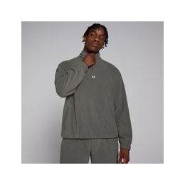 MP Herren Fleece mit 1/4-Rei&szlig;verschluss &ndash; Gun Metal - XXL