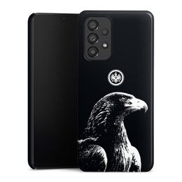 DeinDesign Galaxy A33 5G Handy Premium Case Smartphone Handyh&uuml;lle Schutzh&uuml;lle gl&auml;nzend Eintracht Frankfurt Official Licensed Product Attila Premium Case