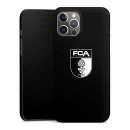 DeinDesign iPhone 12 Pro Max Handy Premium Case Smartphone Handyh&uuml;lle Schutzh&uuml;lle matt Logo Official Licensed Product Fc Augsburg Premium Case