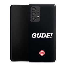 DeinDesign Galaxy A33 5G Handy Premium Case Smartphone Handyh&uuml;lle Schutzh&uuml;lle gl&auml;nzend Bundesliga Official Licensed Product Eintracht Frankfurt Premium Case