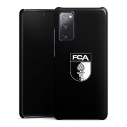 DeinDesign Galaxy S20 FE Handy Premium Case Smartphone Handyh&uuml;lle Schutzh&uuml;lle gl&auml;nzend Logo Official Licensed Product Fc Augsburg Premium Case