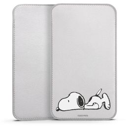 DeinDesign iPhone 16 Pro Max Handy H&uuml;lle Tasche Sleeve Socke Schutzh&uuml;lle Official Licensed Product Snoopy Peanuts Sleeve