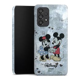 DeinDesign Galaxy A33 5G Handy Premium Case Smartphone Handyh&uuml;lle Schutzh&uuml;lle gl&auml;nzend Vintage Disney Premium Case