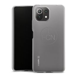 DeinDesign Xiaomi Mi 11 Lite 5G NE Handy Silikon H&uuml;lle Case transparent Handyh&uuml;lle 1. Fc N&uuml;rnberg Transparent 1. Fcn Silikon Case