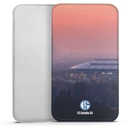 DeinDesign iPhone 16 Pro Max Handy H&uuml;lle Tasche Sleeve Socke Schutzh&uuml;lle Fc Schalke 04 Official Licensed Product Stadium Sleeve