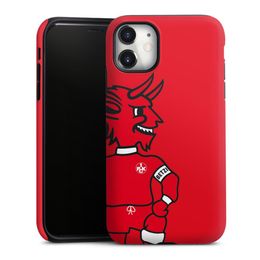 DeinDesign iPhone 11 Handy Panzer Handyh&uuml;lle robuste Outdoor H&uuml;lle Schutzh&uuml;lle matt 1. Fc Kaiserslautern Official Licensed Product Soccer Tough Case