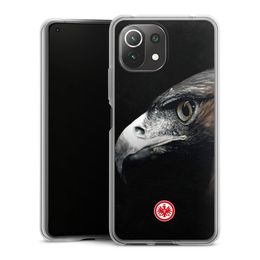 DeinDesign Xiaomi Mi 11 Lite 5G NE Handy Silikon H&uuml;lle Case transparent Handyh&uuml;lle European Cup Official Licensed Product Eintracht Frankfurt Silikon Case