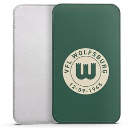 DeinDesign iPhone 16 Pro Max Handy H&uuml;lle Tasche Sleeve Socke Schutzh&uuml;lle 80 Jahre Vfl Wolfsburg Official Licensed Product Sleeve