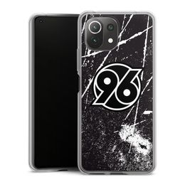 DeinDesign Xiaomi Mi 11 Lite 5G NE Handy Silikon H&uuml;lle Case transparent Handyh&uuml;lle Official Licensed Product H96 Hannover 96 Silikon Case