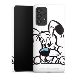 DeinDesign Galaxy A33 5G Handy Premium Case Smartphone Handyh&uuml;lle Schutzh&uuml;lle gl&auml;nzend Comic Idefix Official Licensed Product Premium Case