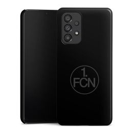 DeinDesign Galaxy A33 5G Handy Premium Case Smartphone Handyh&uuml;lle Schutzh&uuml;lle gl&auml;nzend 1. Fc N&uuml;rnberg Logo 1. Fcn Premium Case
