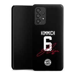 DeinDesign Galaxy A33 5G Handy Premium Case Smartphone Handyh&uuml;lle Schutzh&uuml;lle gl&auml;nzend Kimmich Fc Bayern M&uuml;nchen Fcb Premium Case