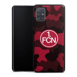 DeinDesign Galaxy A51 Handy Hard Case Schutzh&uuml;lle schwarz Smartphone Backcover Logo 1. Fcn 1. Fc N&uuml;rnberg Hard Case