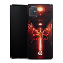 DeinDesign Galaxy A51 Handy Hard Case Schutzh&uuml;lle schwarz Smartphone Backcover Fc St. Pauli Official Licensed Product Hard Case