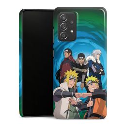 DeinDesign Galaxy A52s 5G Handy Premium Case Smartphone Handyh&uuml;lle Schutzh&uuml;lle gl&auml;nzend Hokage Naruto Shippuden Official Licensed Product Premium Case